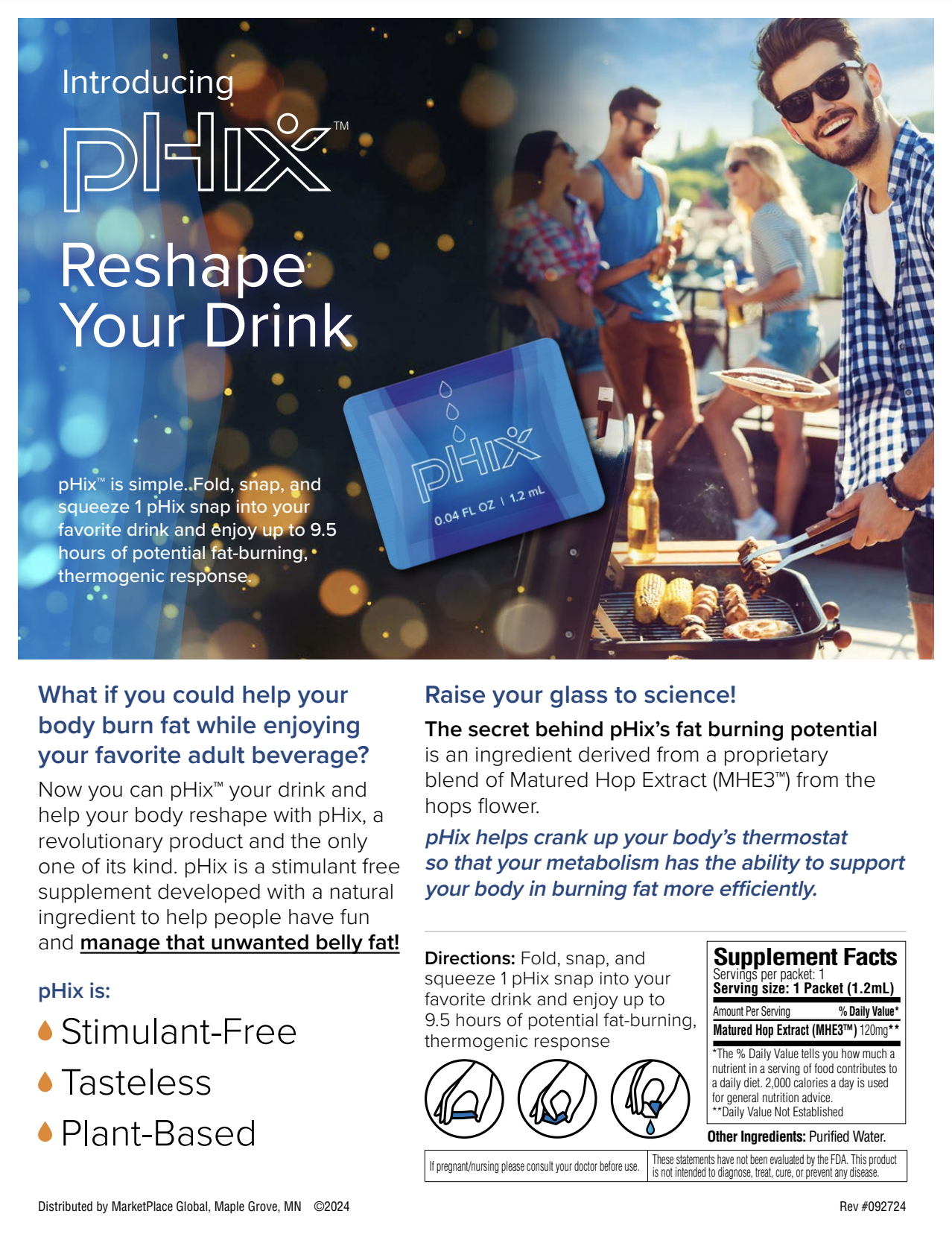 US - 30 pHix Snap Bag | pHix | MarketPlace Global