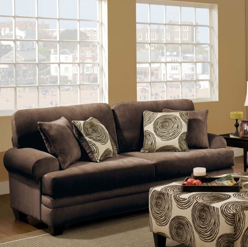 Garfield Chocolate Sofa | Living Room | Seat N Sleep