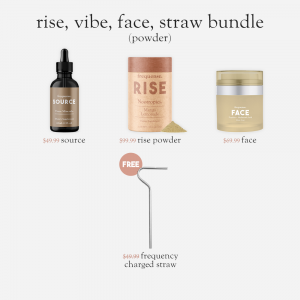 Rise, Vibe & Face Bundle - Tub | All Products | Frequense