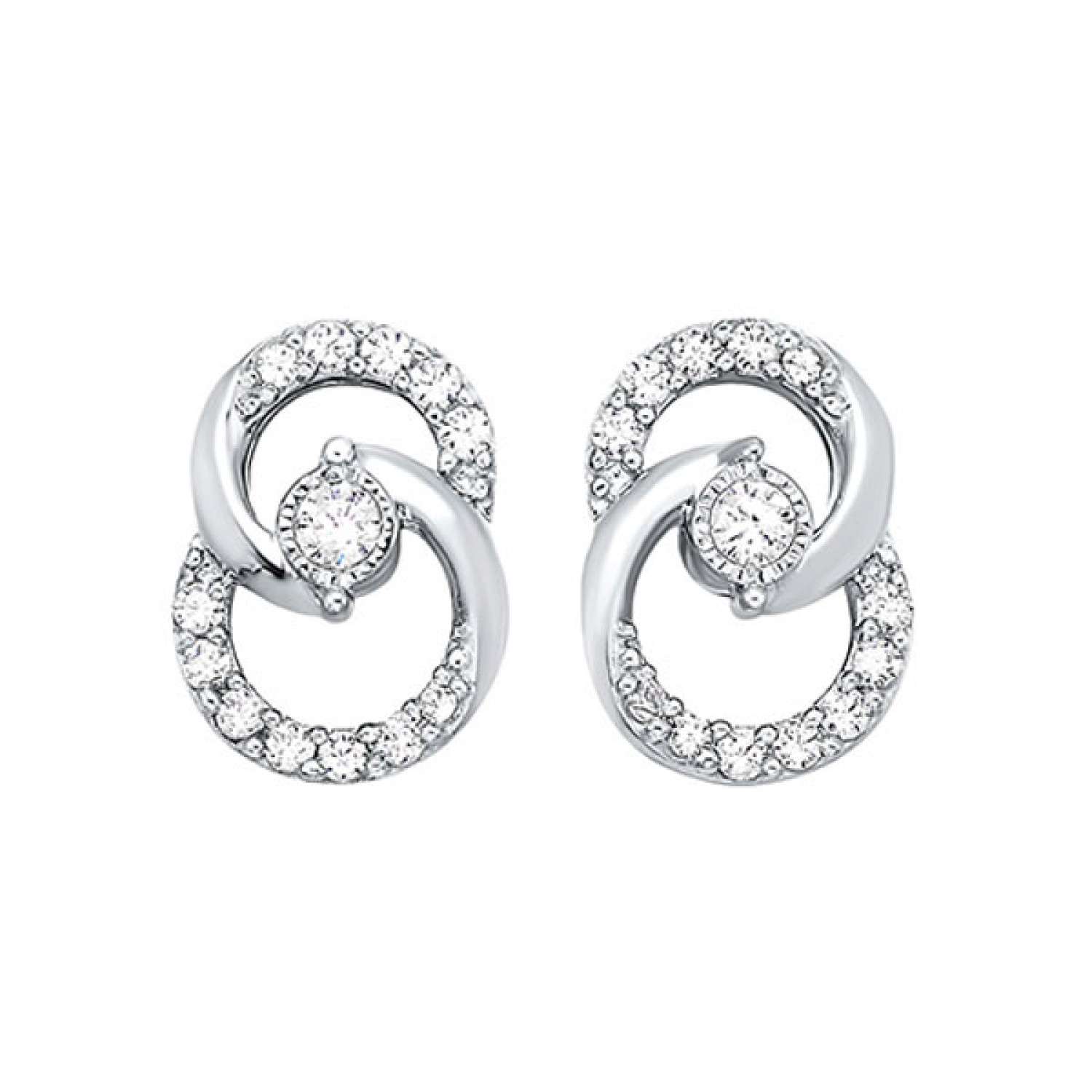Gold Diamond Earring | Earrings | Gems One