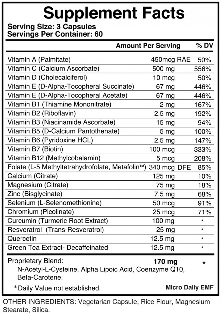 Micro Daily EMF+Brain Boost+Eye Boost | Active Products | Engage Global
