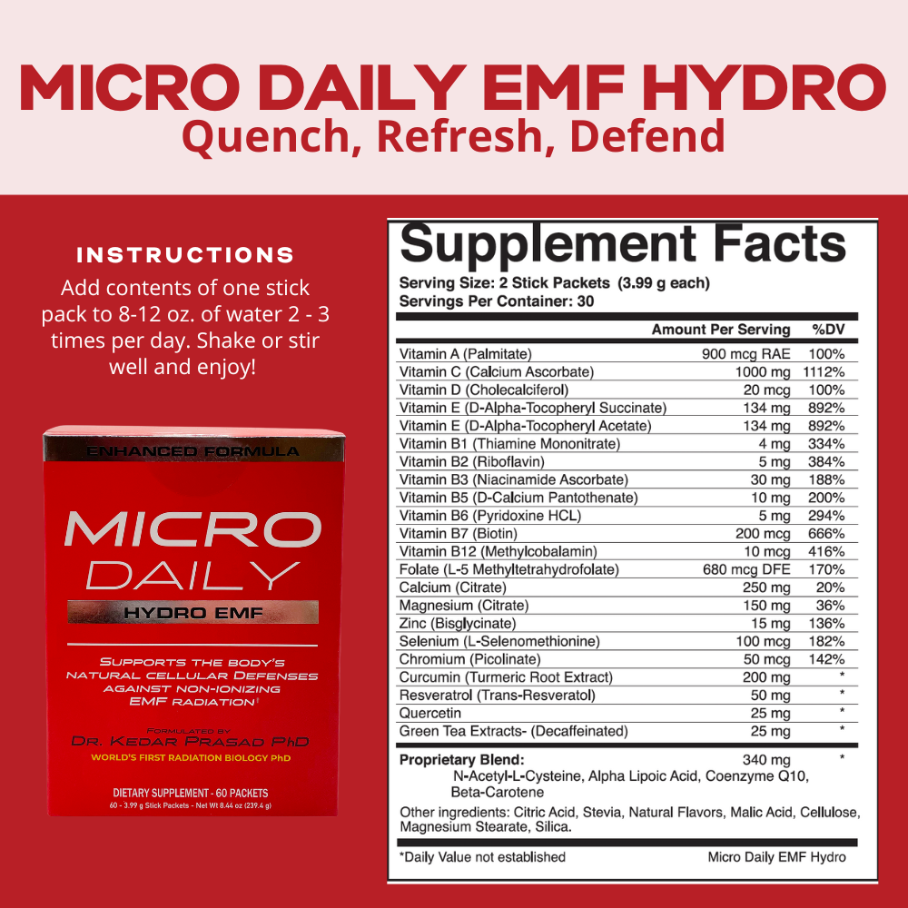 Micro Daily Hydro EMF | Active Products | Engage Global