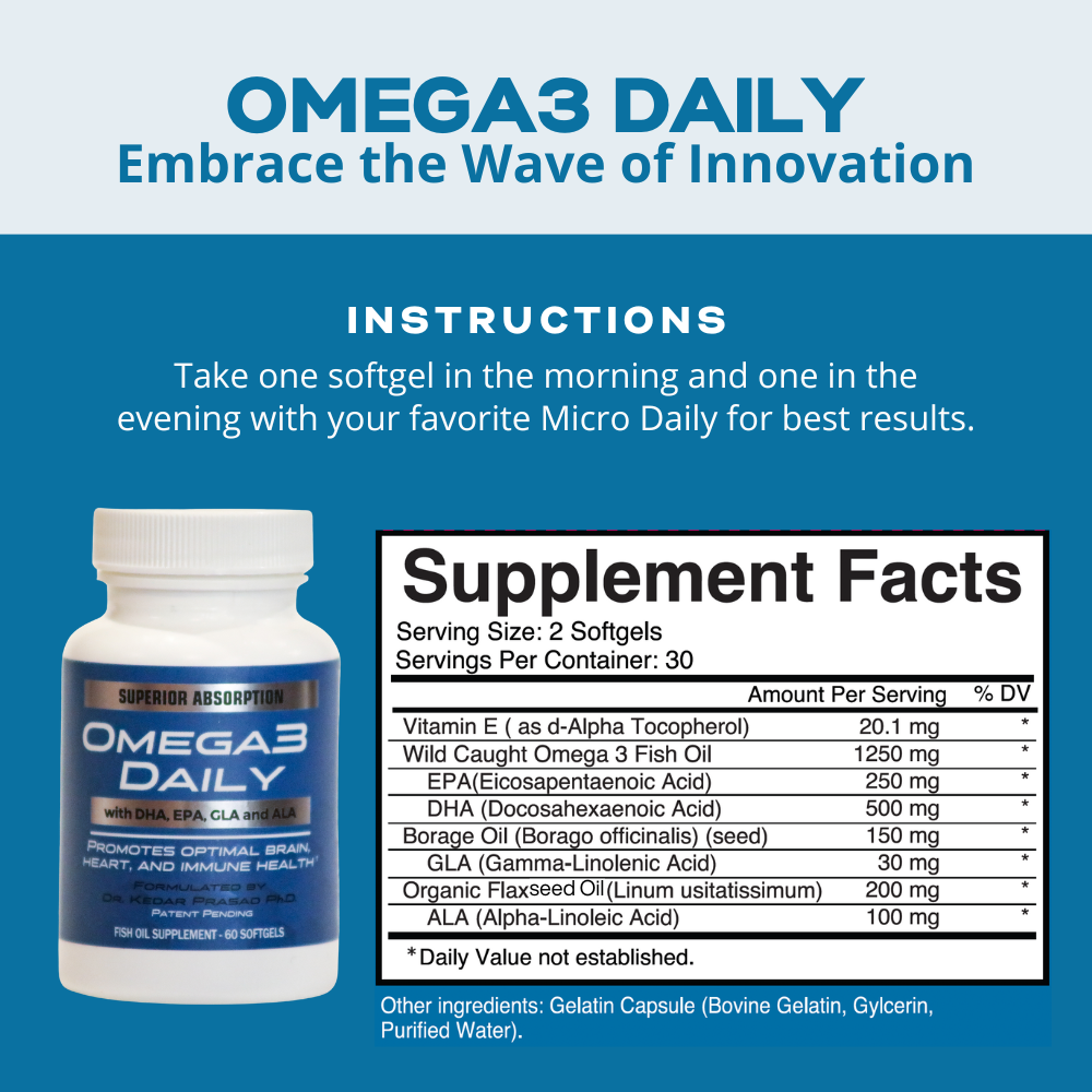 Omega 3 Daily | Active Products | Engage Global