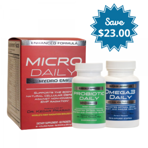 Premium Bundle - EMF Hydro + Probiotic + Omega3 | Active Products ...