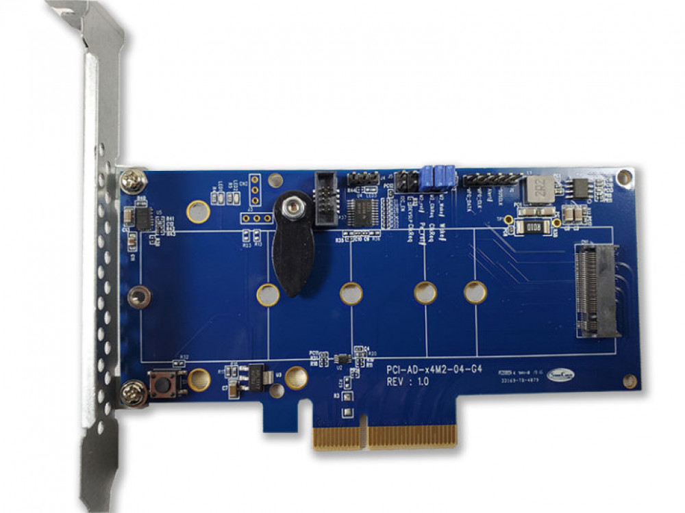 PCIe Gen4 x4 Slot - M.2 Adapter | Gen4 PCIe | Serial Cables