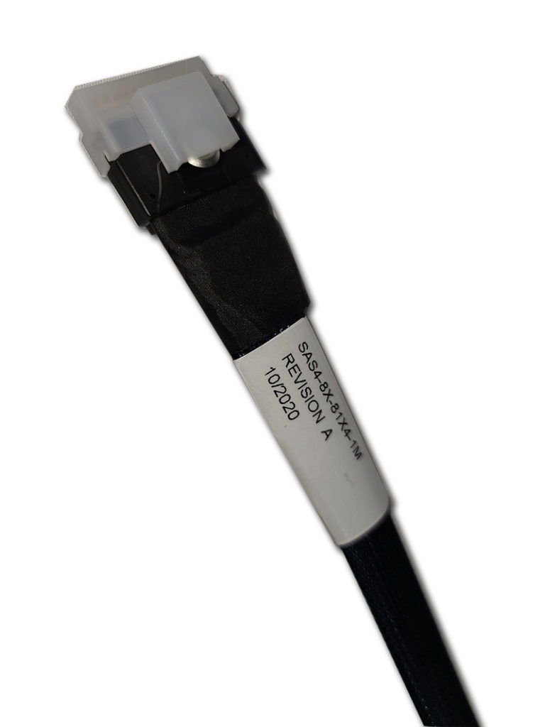 PCIe Gen5 *2 SlimSAS 8i (SFF-8654) str. 74P to *1 Dual Port EDSFF 1C ...